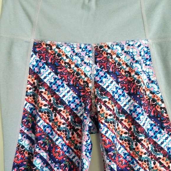 Athleta | Pants & Jumpsuits | Athleta Gray Nomad Salutation Mesh ...